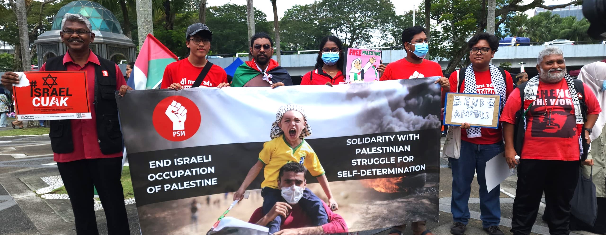 PSM turut serta dalam Himpunan Solidariti Bersama Gaza – Sosialis